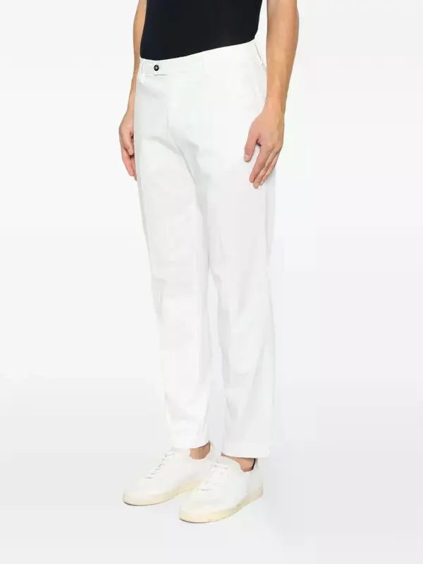 VELA SHOP Belt-loop Straight-leg Trousers