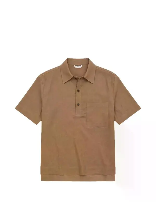 HEVO Short-sleeve Chest-pocket Shirt