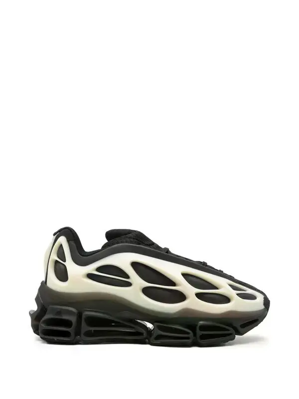 Adidas X Willy Chavarria Megaride Bones Panelled Sneakers - Black