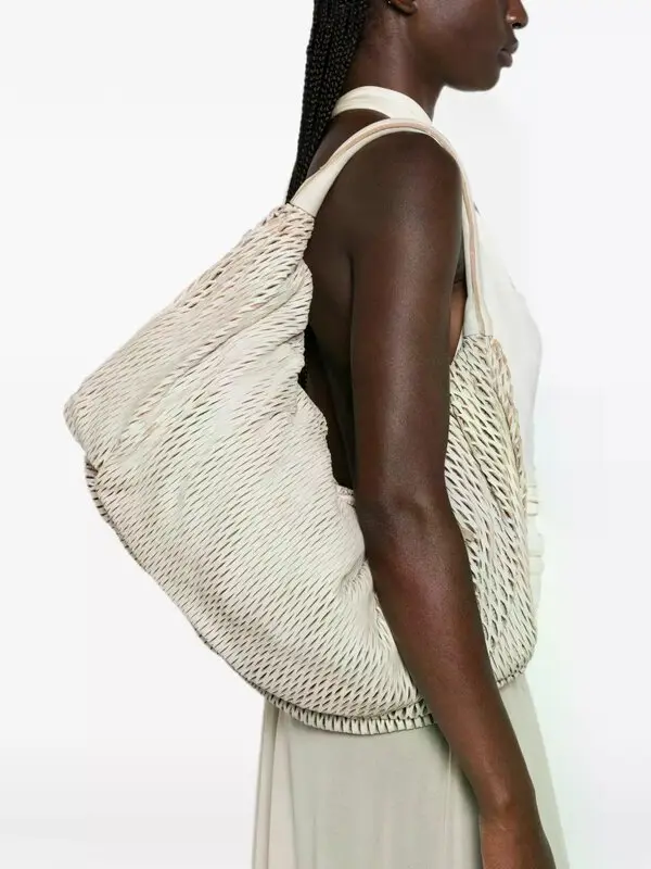 SOMMET Aura Rete Leather Shoulder Bag