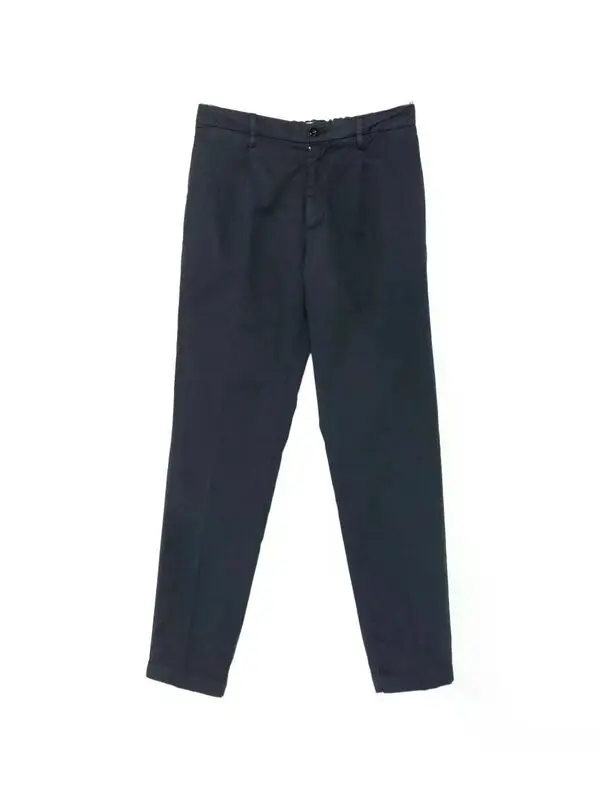 VELA SHOP Belt-loop Trousers - Blue