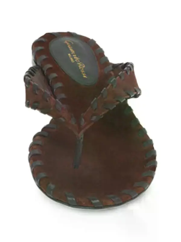 GIANVITO ROSSI Zaira Thong Flat Sandals