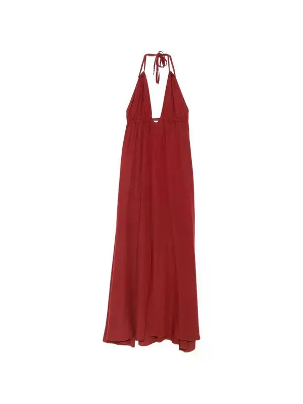 MOUTAKI Halterneck Maxi Dress