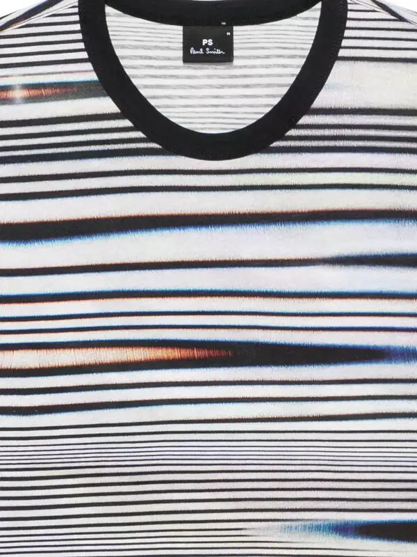 Paul Smith Horizontal-stripe Round-neck T-shirt