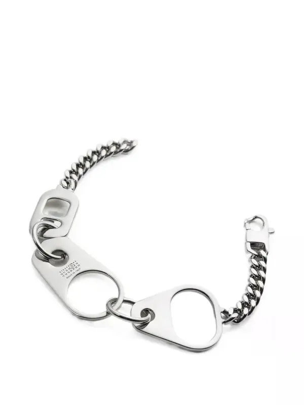 MAISON MARGIELA Bottle Cap Link Bracelet - Silver
