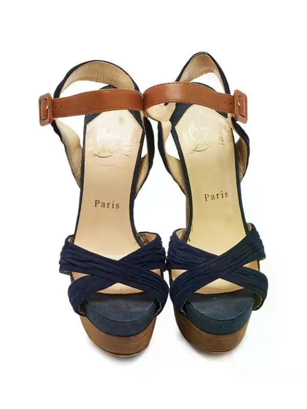 CHRISTIAN LOUBOUTIN Ankle-strap Platform Sandals