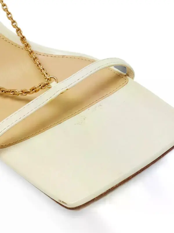 Bottega Veneta Chain Ankle-strap Sandals