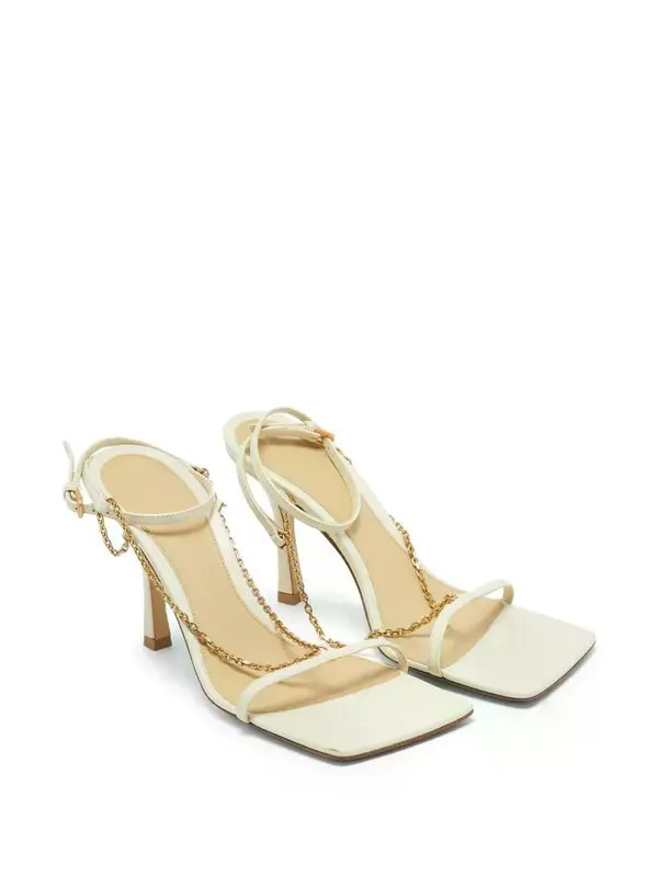 Bottega Veneta Chain Ankle-strap Sandals