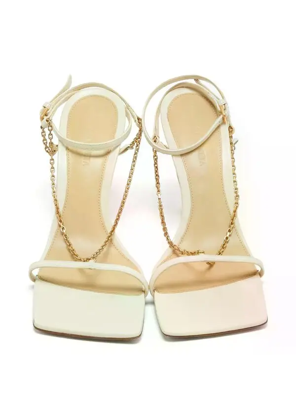 Bottega Veneta Chain Ankle-strap Sandals