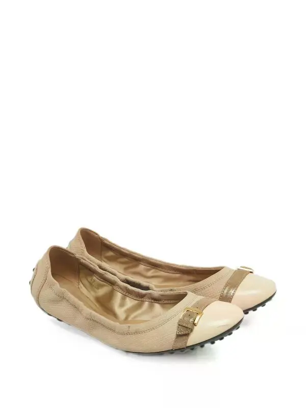 TOD'S Cap-toe Ballet Flats