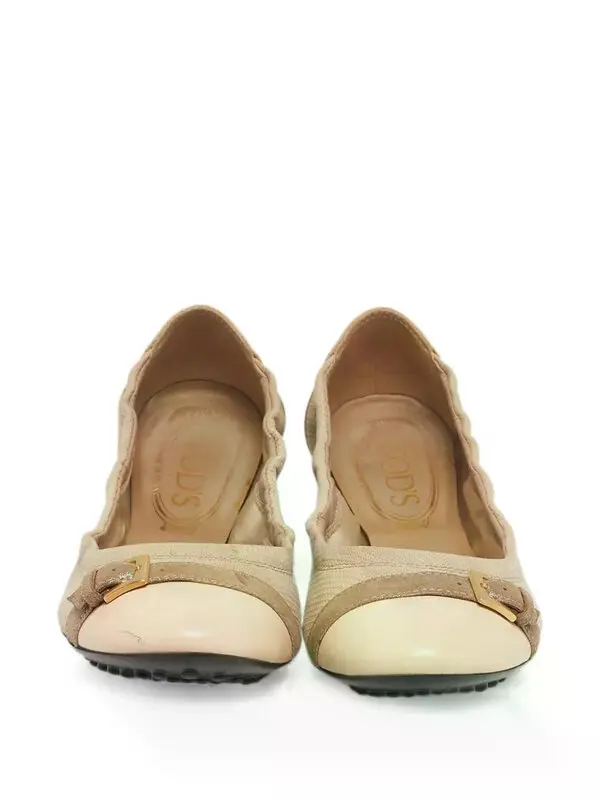 TOD'S Cap-toe Ballet Flats