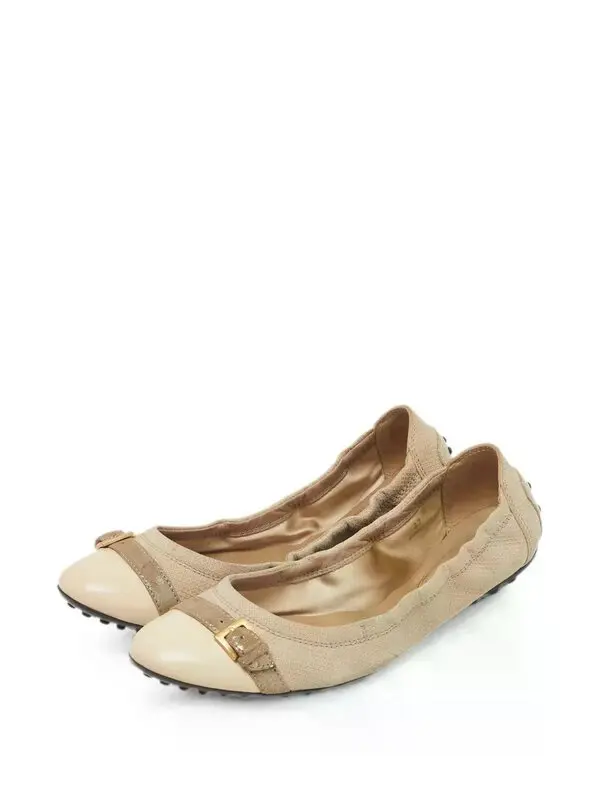 TOD'S Cap-toe Ballet Flats