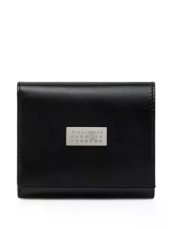MAISON MARGIELA Leather Tri-fold Wallet