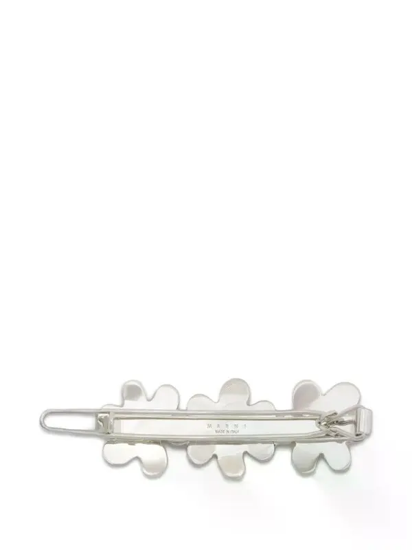Marni Crystal-embellished Floral Hair Clip