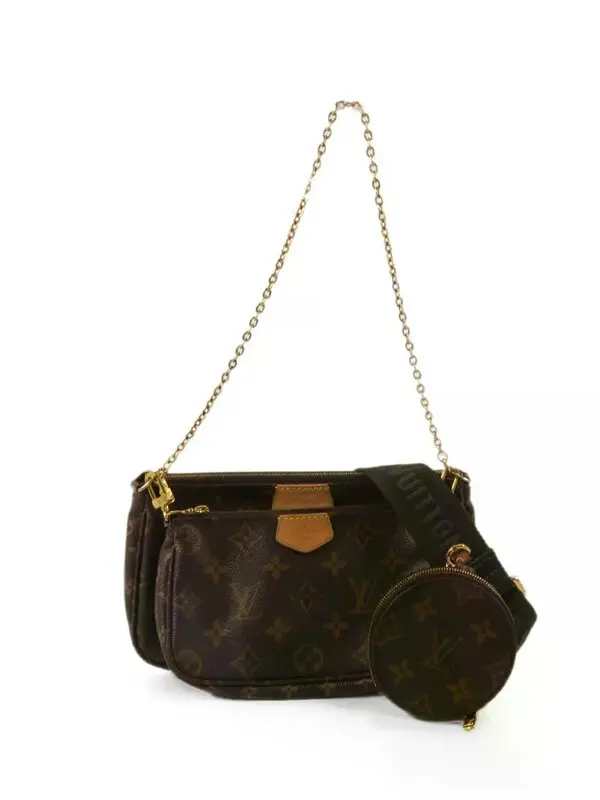 LOUIS VUITTON Multi Pochette Accessoires Monogram Shoulder Bag - Brown