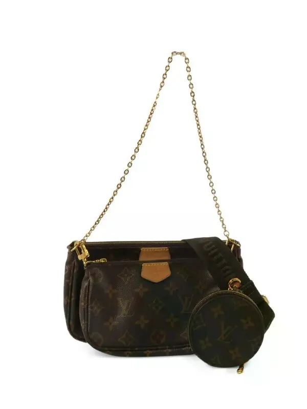LOUIS VUITTON Multi Pochette Accessoires Monogram Shoulder Bag - Brown