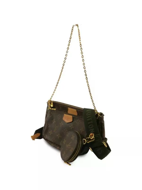 LOUIS VUITTON Multi Pochette Accessoires Monogram Shoulder Bag - Brown
