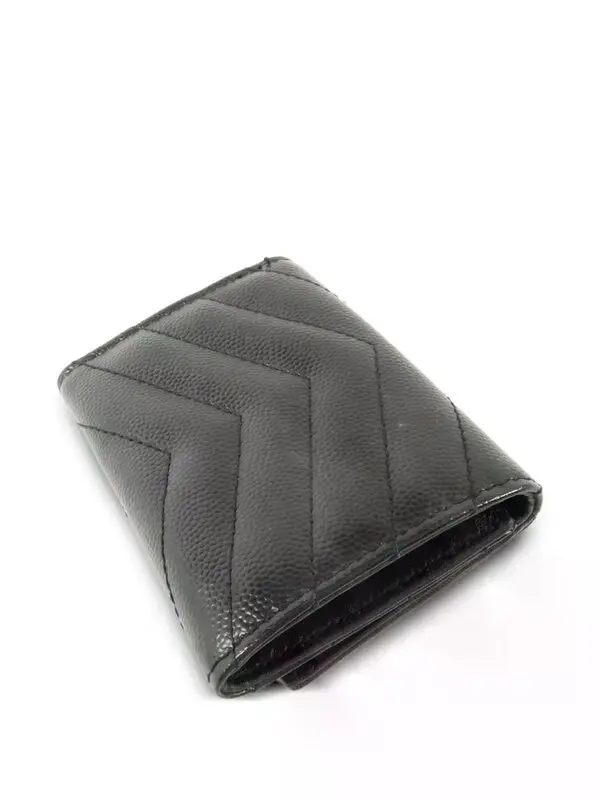 Saint Laurent Small Monogram Envelope Quilted Wallet