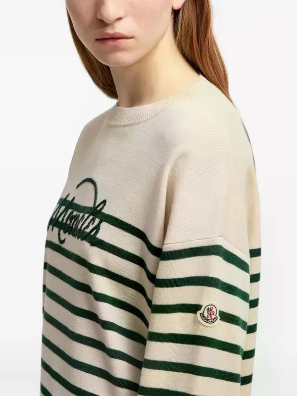 Moncler Wool Jumper - Neutrals