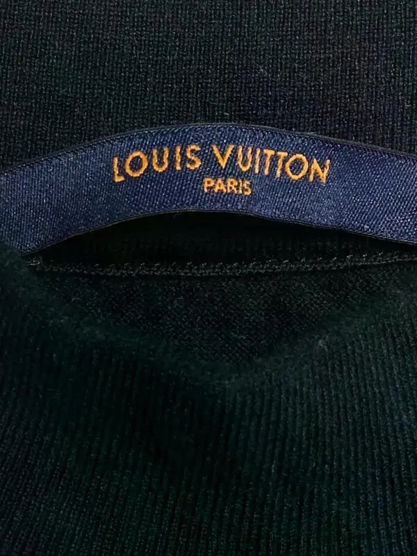LOUIS VUITTON Embroidered Logo Sweater