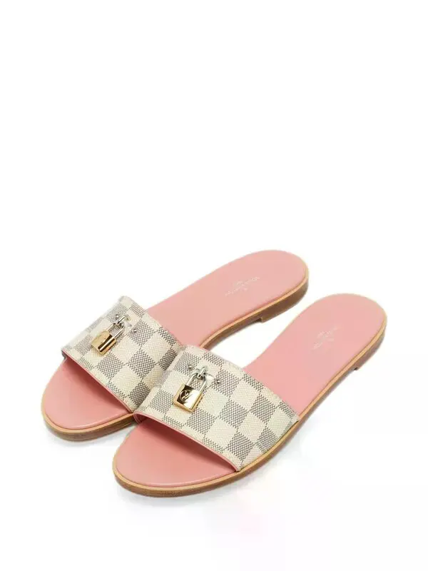 LOUIS VUITTON Lock It Sandals