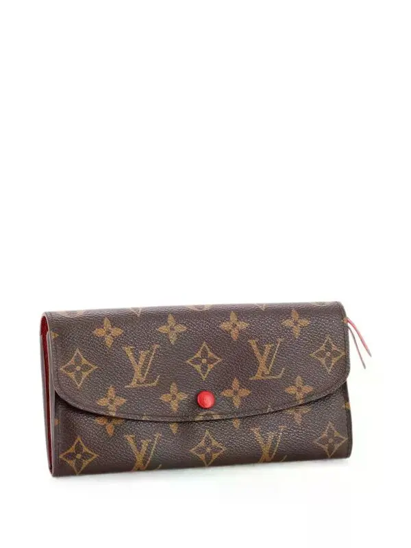 LOUIS VUITTON Emilie Wallet Monogram Canvas Small Wallets