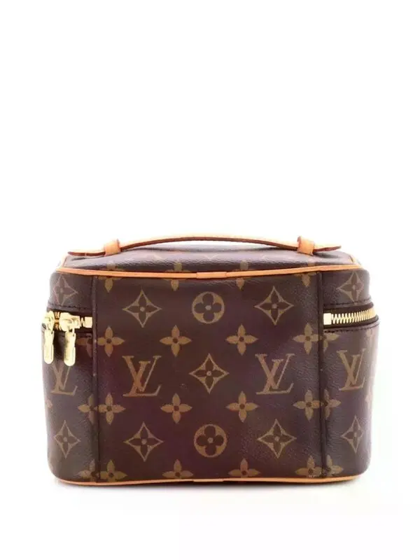 LOUIS VUITTON Nice Vanity Case Monogram Canvas Mini Pouch - Brown