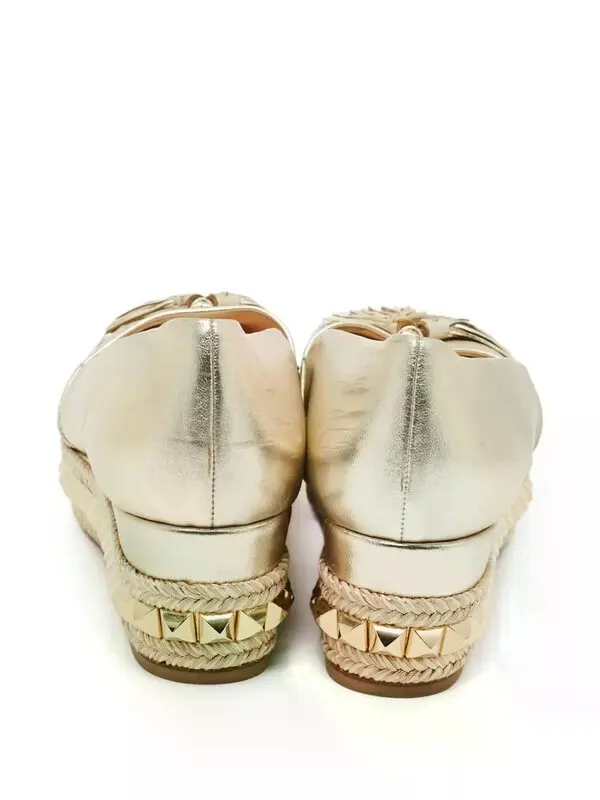 CHRISTIAN LOUBOUTIN Carmel Tassel Wedge Espadrilles