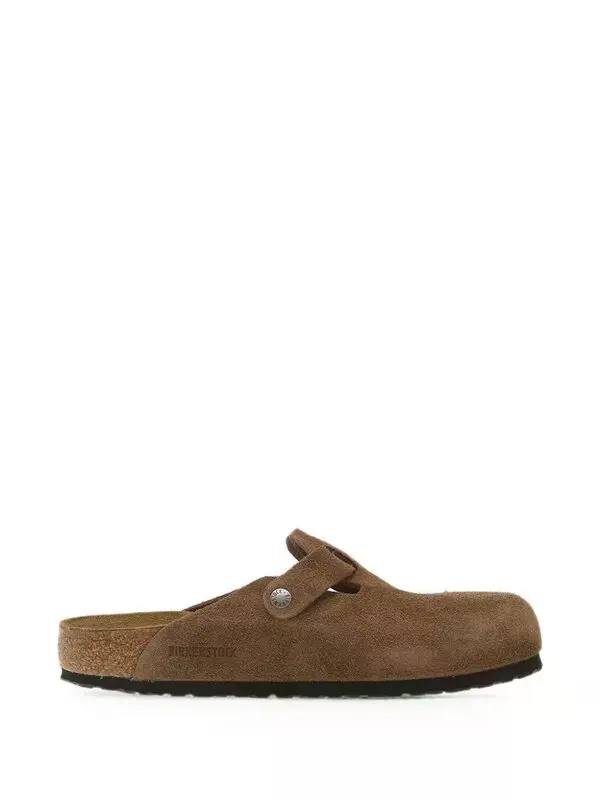 BIRKENSTOCK Boston Buckle-fastening Mules - Brown