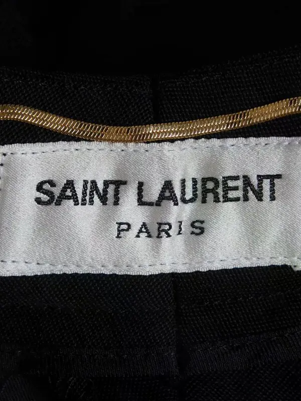 Saint Laurent Side Stripe Wool Trousers