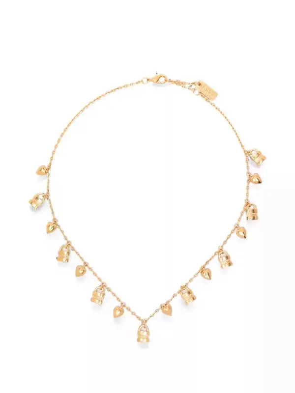 Chloé Tone Charm Necklace - Gold