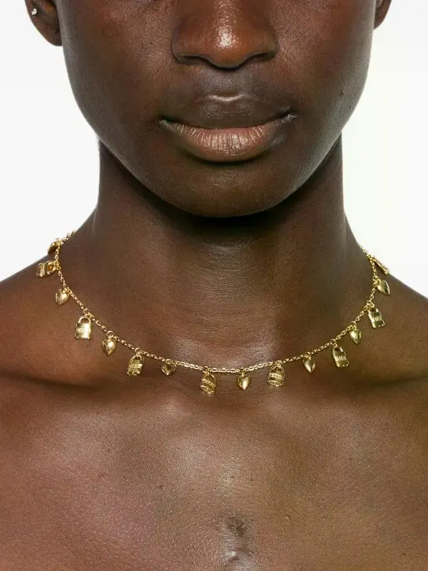 Chloé Tone Charm Necklace