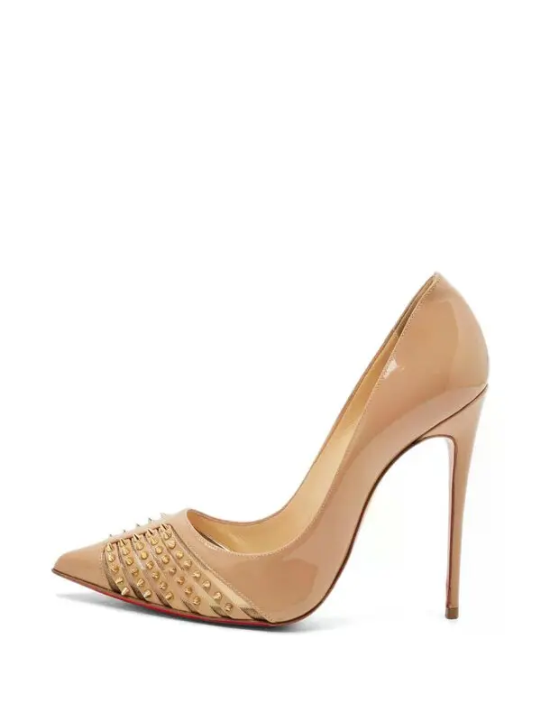 CHRISTIAN LOUBOUTIN Studded Pumps - Neutrals