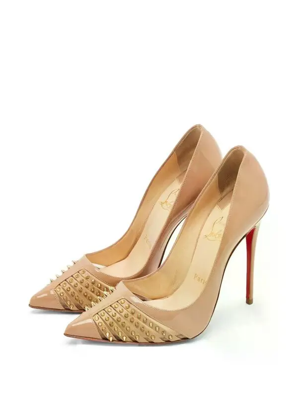 CHRISTIAN LOUBOUTIN Studded Pumps - Neutrals