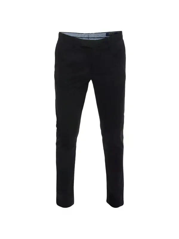Polo Ralph Lauren Navy Gabardine Slim-fit Trousers - Blue