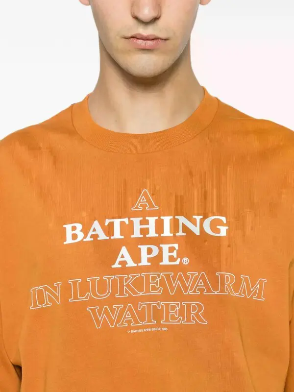 A BATHING APE Logo-print Short-sleeve T-shirt