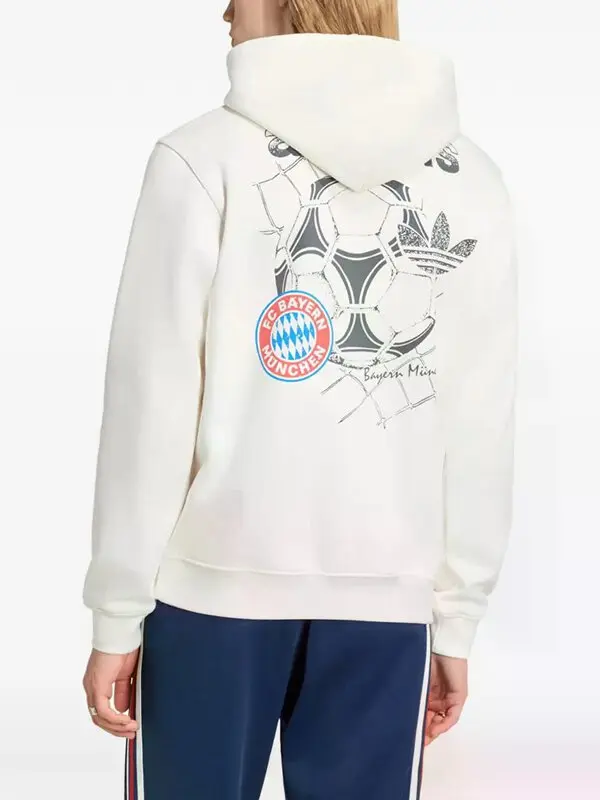 Adidas Bayern München Logo-print Hoodie