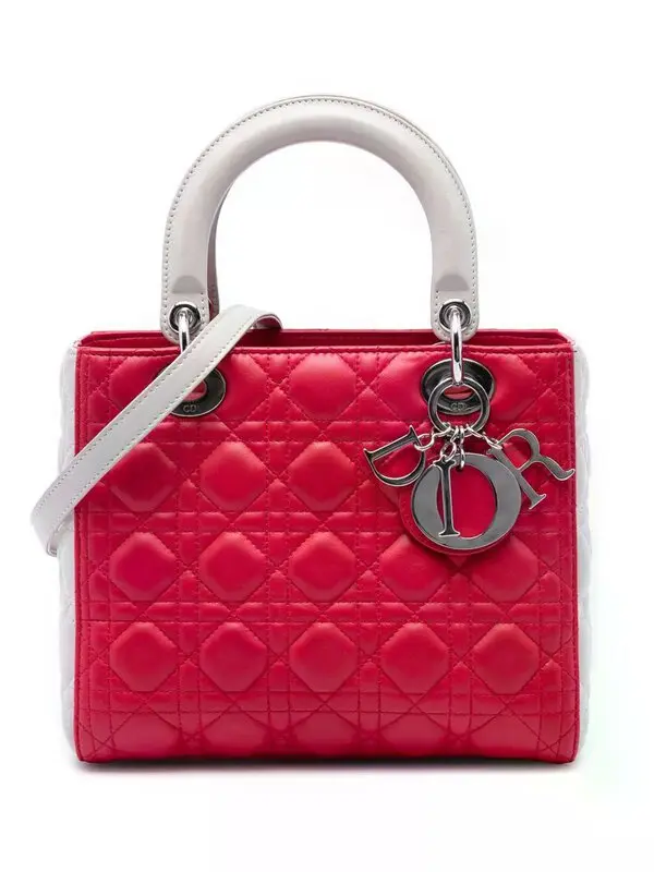 Dior Medium Lady Satchel - Pink