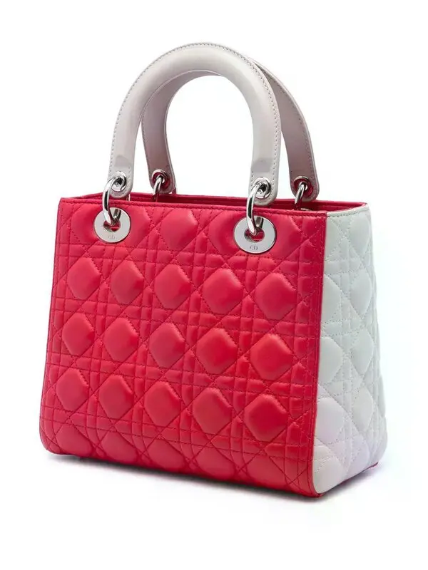 Dior Medium Lady Satchel - Pink