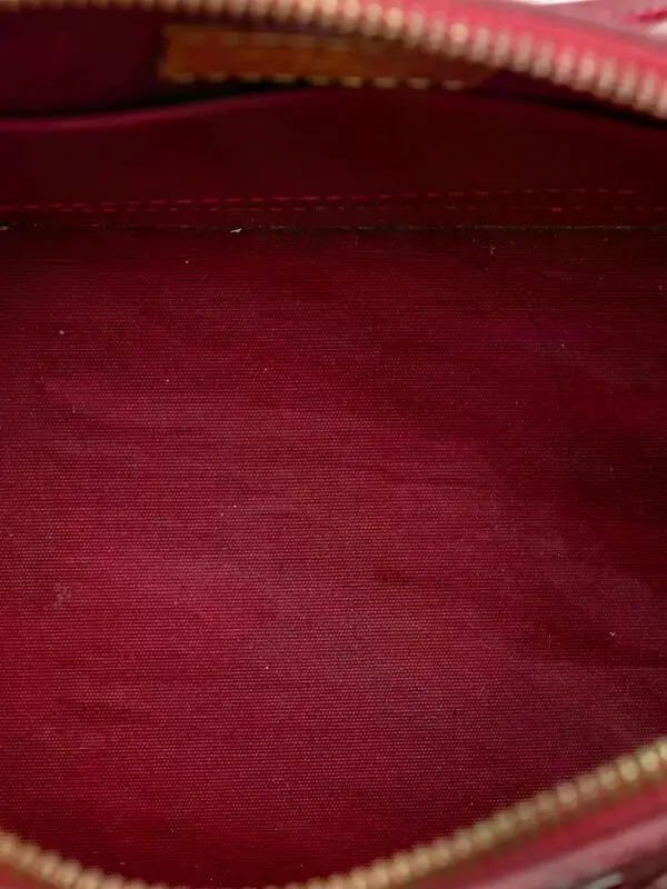 LOUIS VUITTON Monogram Vernis Alma Bb Satchel