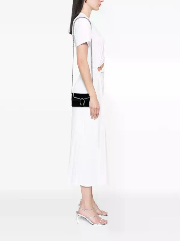 Gucci Dionysus Mini Crystal Embellished Velvet Crossbody Bag