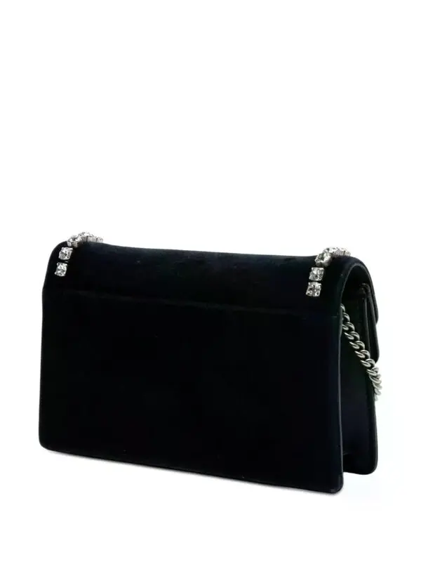 Gucci Dionysus Mini Crystal Embellished Velvet Crossbody Bag