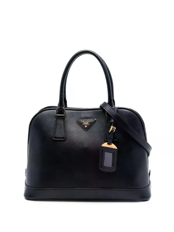 Prada Saffiano Lux Open Promenade Satchel