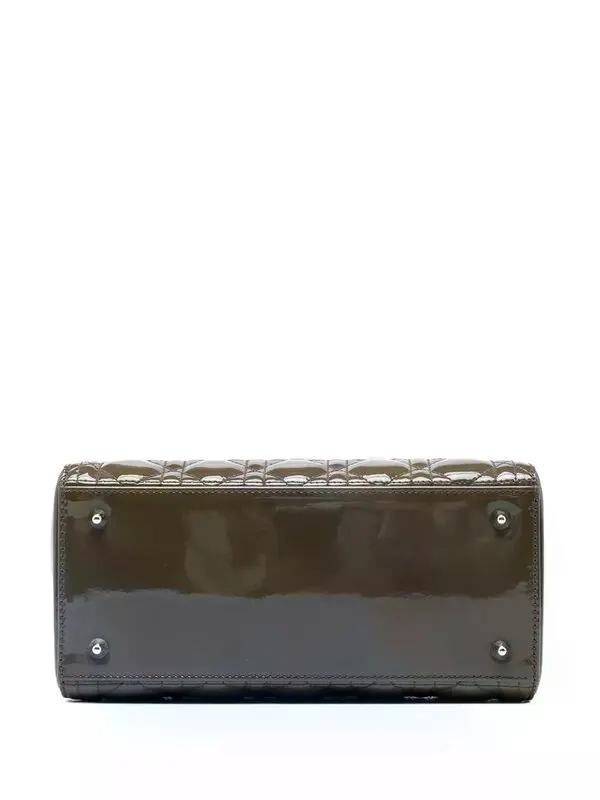 Dior Patent Cannage Lady Satchel
