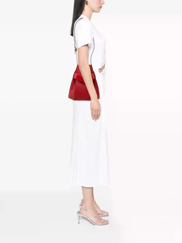 LOUIS VUITTON Epi Sac D'epaule Pm Bucket Bag - Red