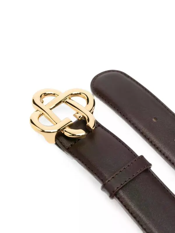 Casablanca Logo-buckle Leather Belt