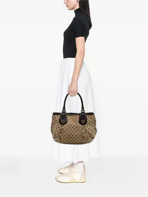 Gucci Gg Canvas Scarlett Tote Bag