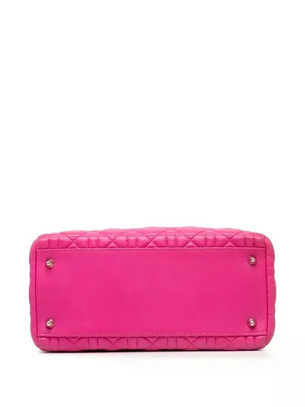 Dior Lambskin Cannage Lady Satchel