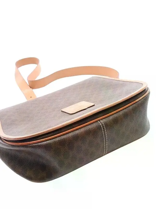 Celine Macadam Coated Canvas Crossbody Bag