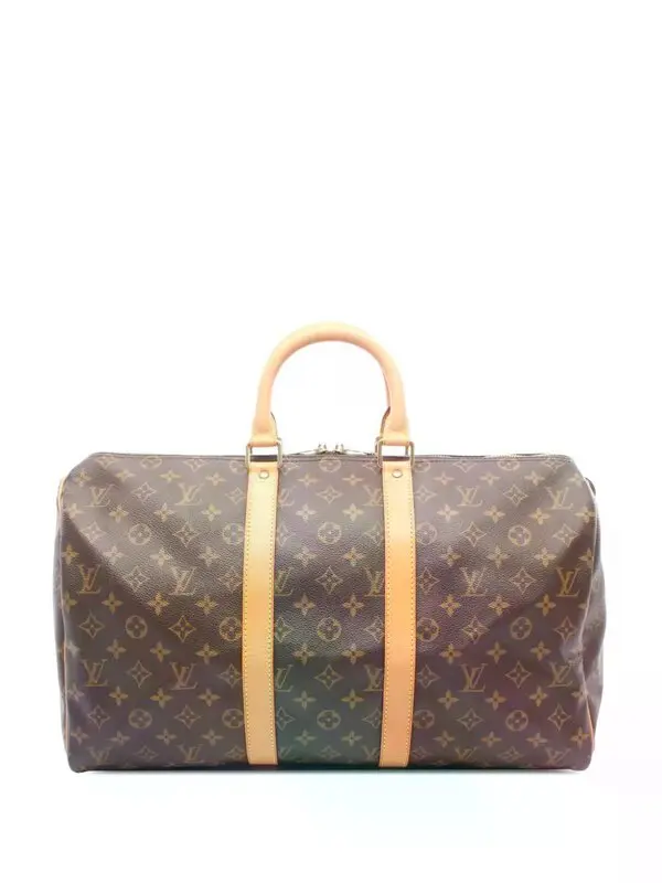 LOUIS VUITTON Monogram Keepall 45 Travel Bag